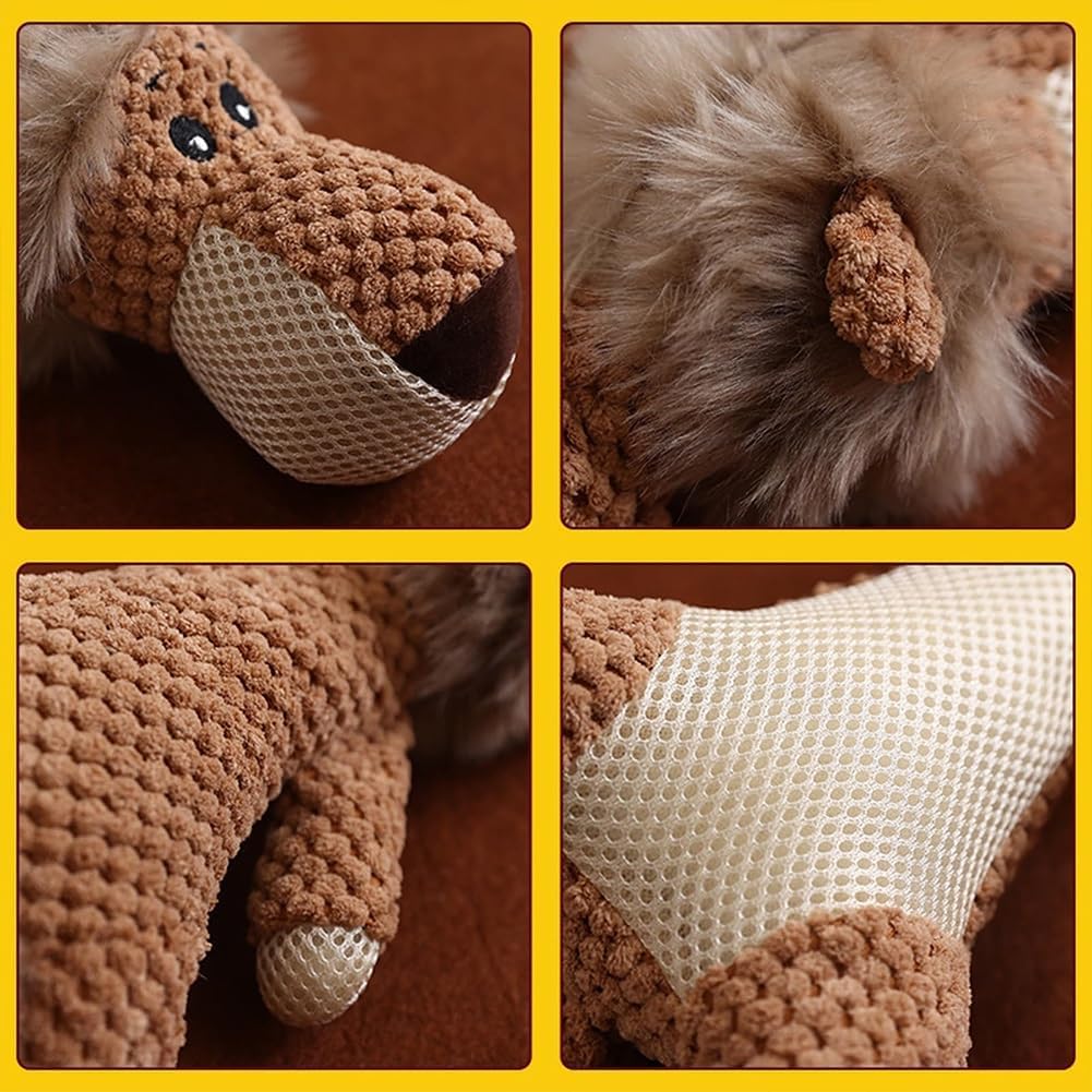 WUPKL Robustrabbit-Designed for Heavy Chewers Guarantee, Robust Rabbit Dog Toy, Invincible Robustrabbit Dog Chew Toy Innovative Teeth Cleaning (Wolf)