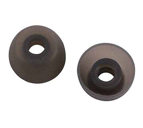Rqker Ear Tips Compatible with Jabra Elite 7 Pro Elite 7 Active Earbuds, 6 Pairs S/M/L Sizes Soft Silicone Ear Tips Earbud Covers Eartips Compatible with Jabra Elite 7 Pro Elite 7 Active, SML, Gray