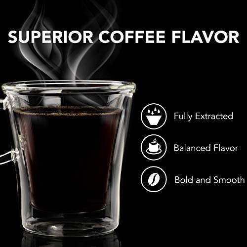 VINCI RDT 12 Cup Coffee Maker, with Patented Spinning Spray Head Technology, Bloom Setting, Brew to Pause, Stainless Steel Fully Programmable Electric Coffee Maker