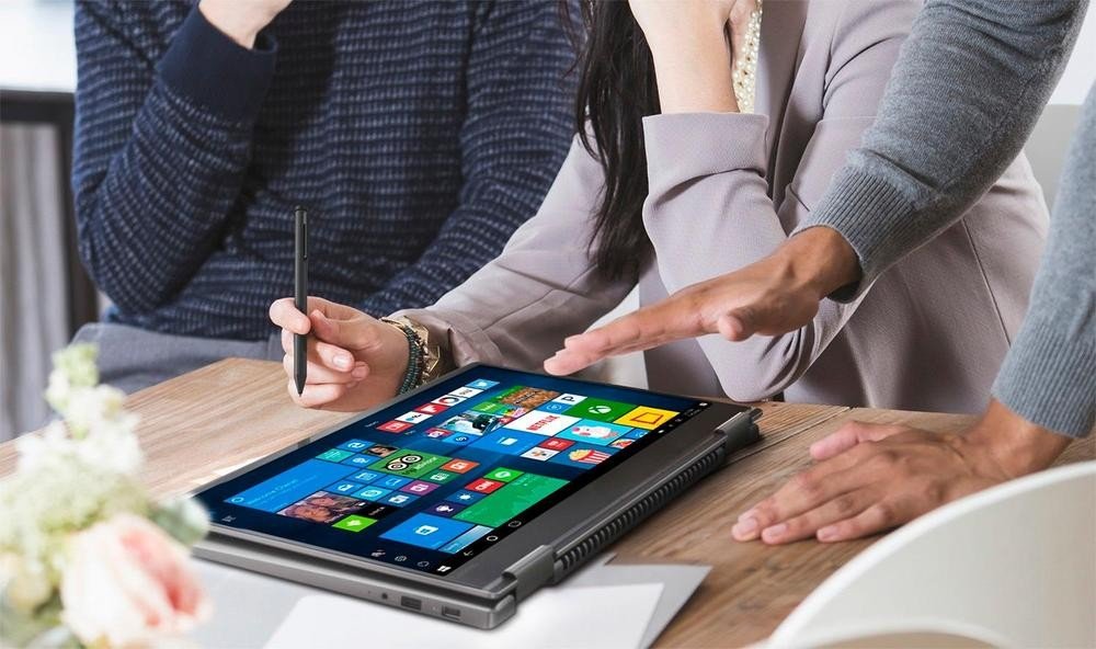 Lenovo Yoga 720 2-in-1 15.6" 4K UHD IPS Touch-Screen Ultrabook, Intel Core i7-7700HQ, 16GB RAM, 512GB SSD, NVIDIA GeForce GTX 1050, Thunderbolt, Fingerprint Reader, Backlit Keyboard -Win10