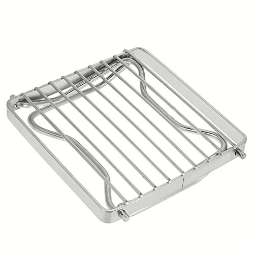 VGEBY Barbecue Grill, Portable Foldable Lightweight Charcoal Grill for Camping Hiking Picnic