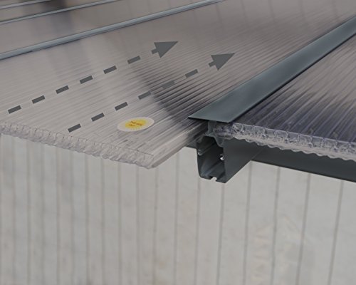 Palram - Canopia Olympia Patio Cover - 10' x 18' - Gray/Bronze
