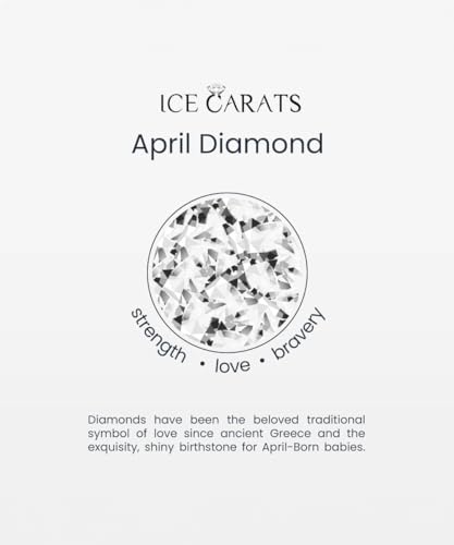 IceCarats 14K White Gold Diamond Green Emerald Ring Gemstone Band April May Birthstone Jewelry Size 6