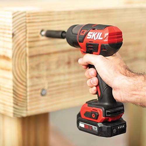 SKIL PWRCore 12 Brushless 12V 1/4 Inch Hex Cordless Impact Driver, Bare Tool - ID574401