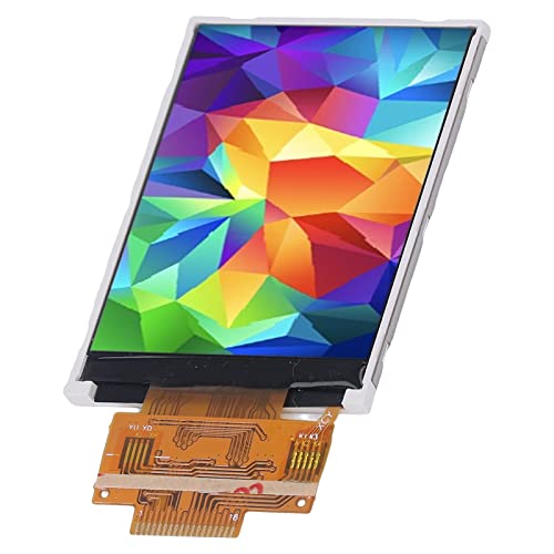 Uxsiya Display Screen Monitor, High Light Transmittance LCD Display Module 2.4in ILI9341 Drive for Replacement