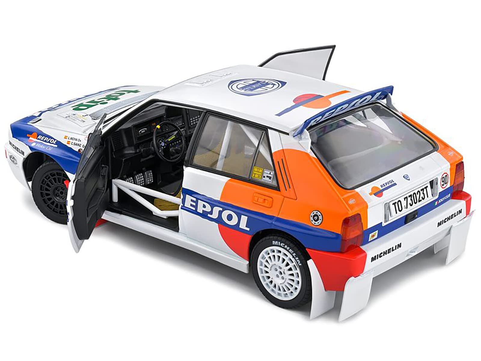 Lancia Delta HF Integrale #3 "Acropolis Rally (1993) "Competition Series 1/18 Diecast Model Car by Solido S1807802