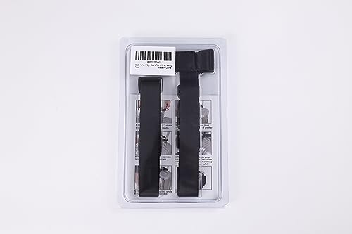 Luggage Straps,Two Add a Bag Suitcase Strap Belt,Adjustable Travel Attachment Accessories for Connect Your Three Luggage Together - 2 Pack(Black)