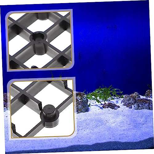 HEALEEP 2pcs Fish Tank Grid Plastic Tank Divider Egg Crate Grid Divider Fish Tank Isolate Board Fish Tank Filters 40 Gallon Plastic Dividers Convenient Gravel Filters Aquarium Filter Grid