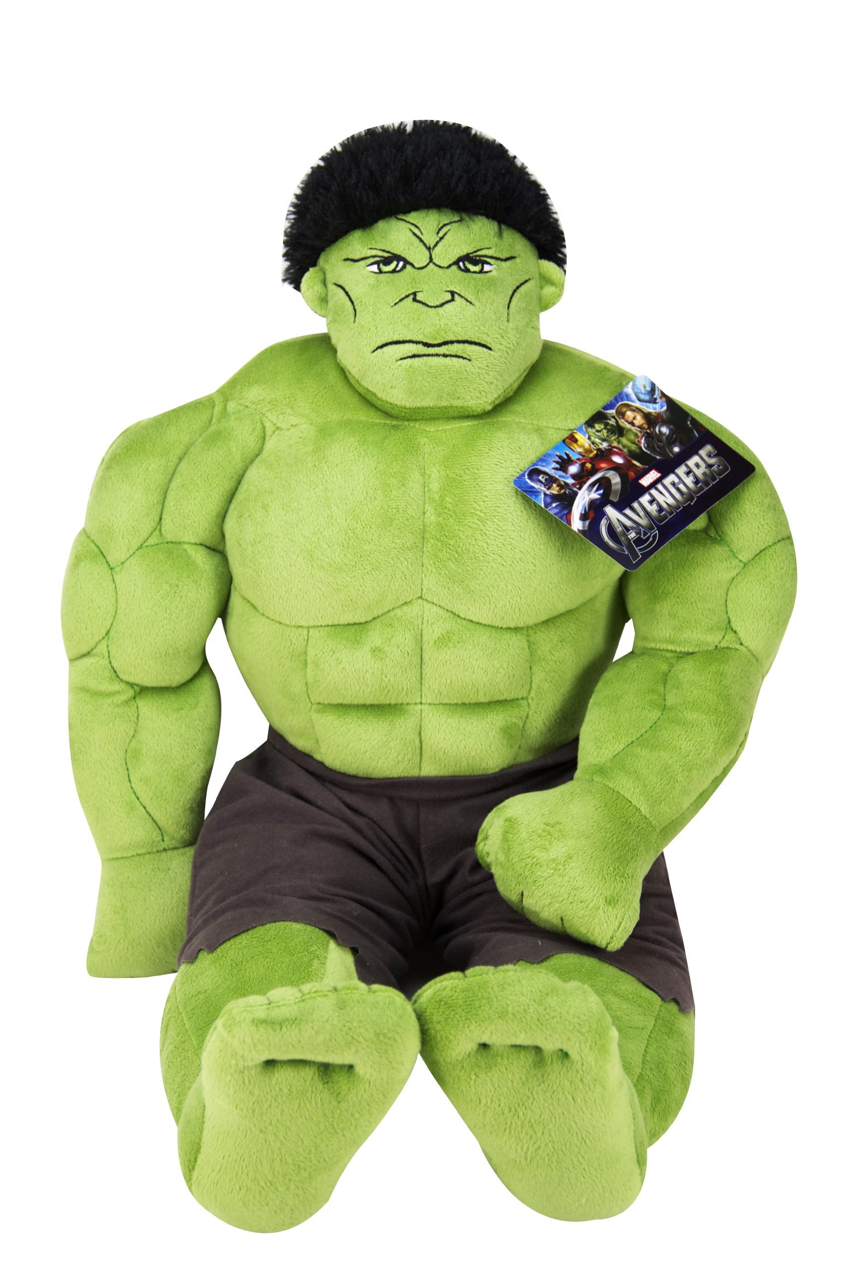Jay Franco Marvel Avengers Good Guys 5 Piece Bed Set and Hulk Pillow Buddy Bundle