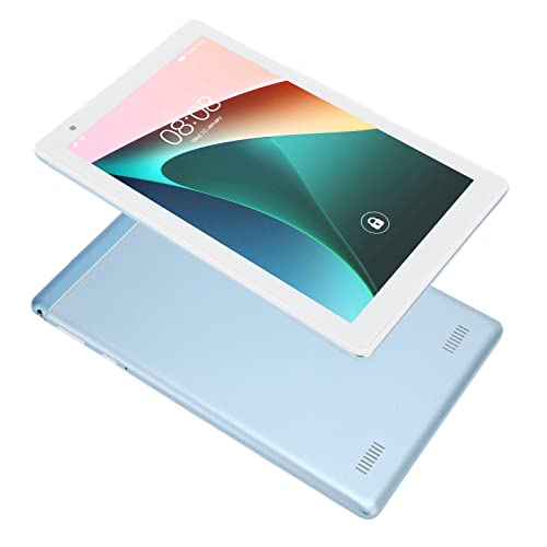 Qinlorgo Tablet PC, Tablet 8 Inch 1960x1080 IPS Blue Screen Octa Core CPU Processor for Home Travel (US Plug)