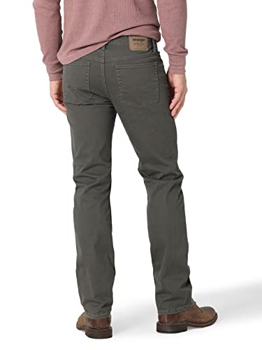 Wrangler Authentics Men's Slim Fit Straight Leg Jean, Anthracite, 33W x 32W