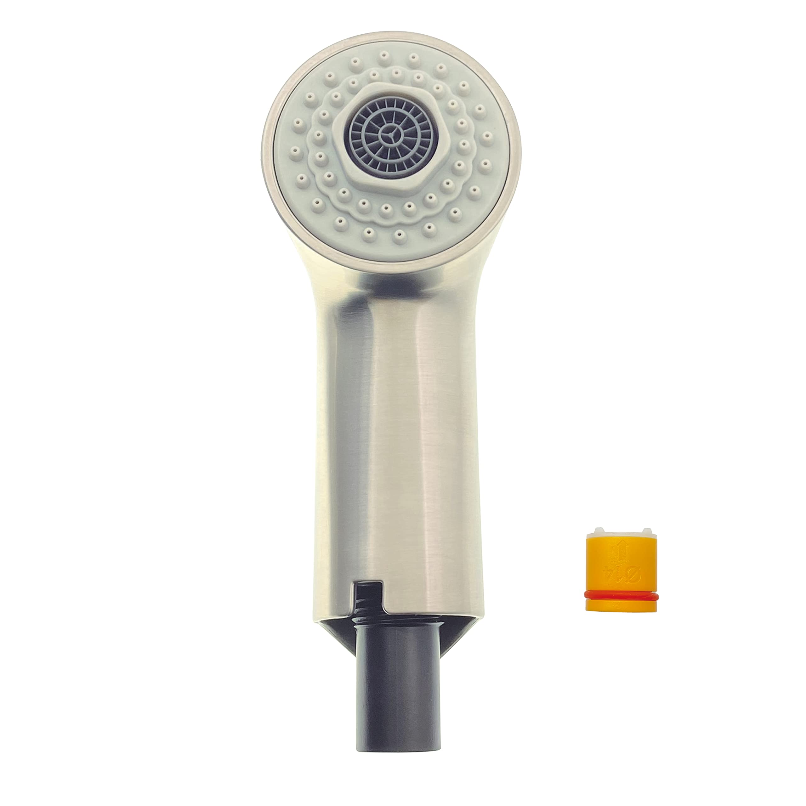 Pull-Out Spray Wand Fits Grohe Pull Out Faucets, Grohe Part 46312SD0 / 46298SD0, Super Steel Finish