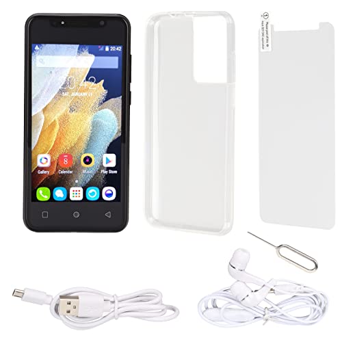 Yoidesu Unlocked Smartphones, S21 Ultra 6.1in 3G Dual SIM Unlocked Cell Phone, 1GB RAM + 8GB ROM, 5MP + 8MP Dual Camera, Face ID Android Phone with 2000mAh Battery(U.S. Plug)