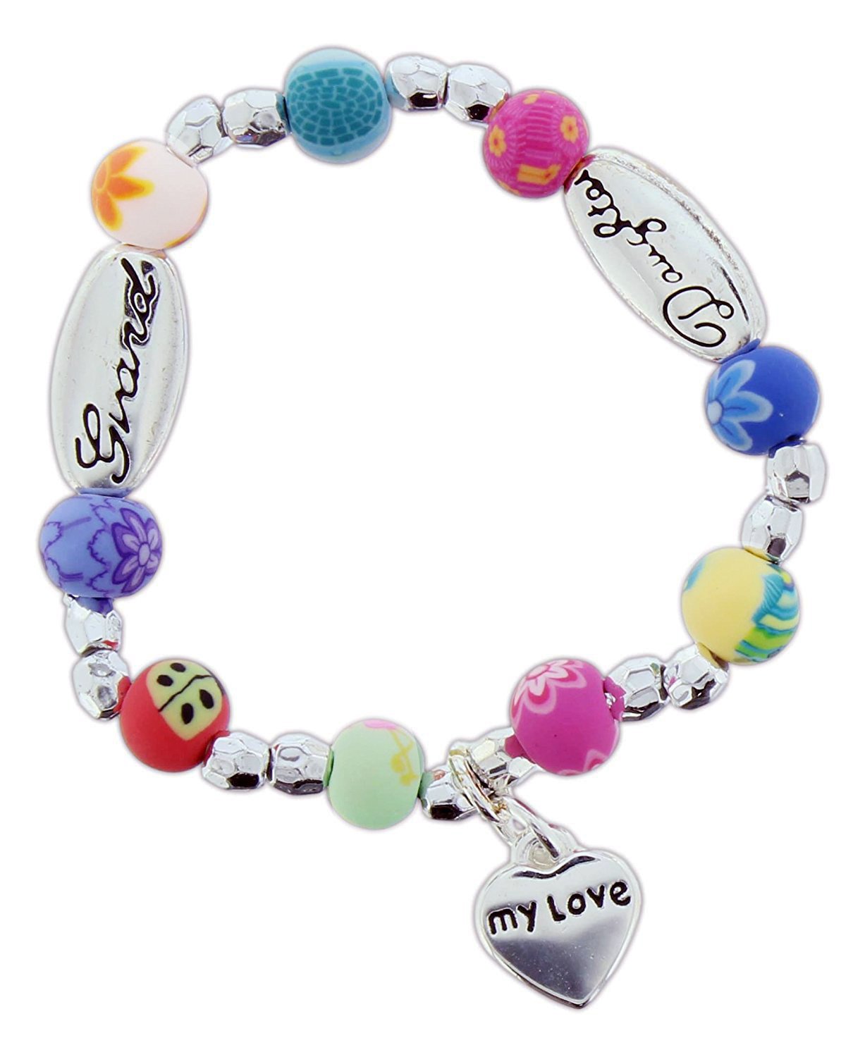 JILZARAH Beaded Stretch Bracelet (Granddaughter)
