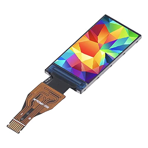 Shipenophy 0.96in IPS Display Module, Energy Saving Quick Response 4Pcs TFT IPS Display Module Bright Non Radiation for Controller Board