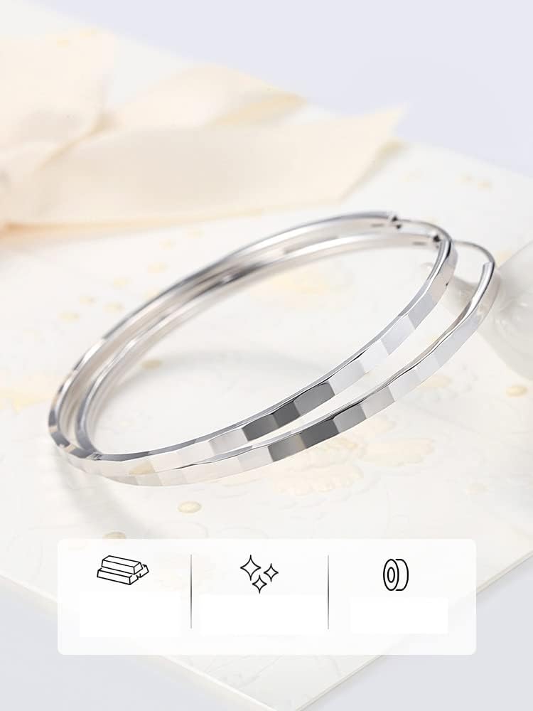 Mozzafi 925 Sterling Silver 2.5mm Width 6 Sizes Big Hoop Earrings Women (Dia 60mm)