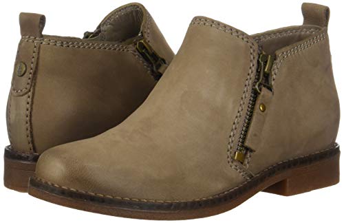 Hush Puppies Women's Mazin Cayto Ankle Boot, Taupe, 7.5 W US