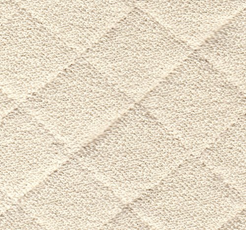MUkitchen 100% Quilted Cotton Pot Holder, 9 by 9" inches, Nickel
