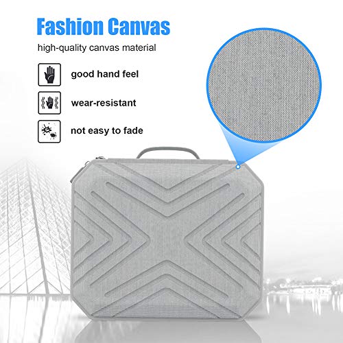 MOFUCA VR Gaming Headset Storage Case for Oculus Quest 2, VR Travel Shockproof Carrying Case VR Gaming Headset and Accessories