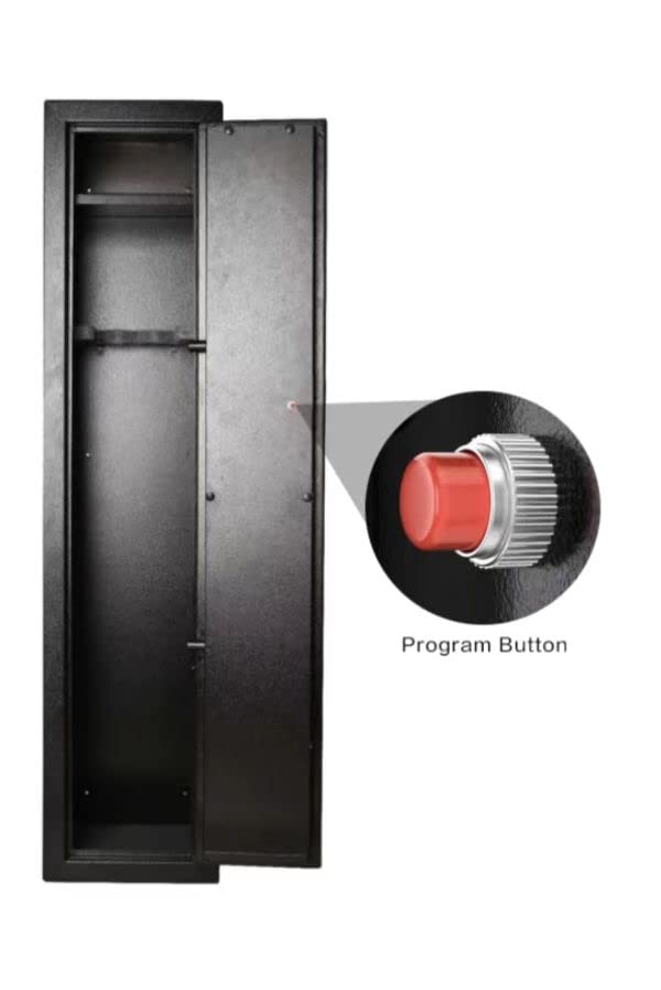 Improved Southeastern Biometric Rifle Gun Safe Fingerprint Access For Bedroom Closet black