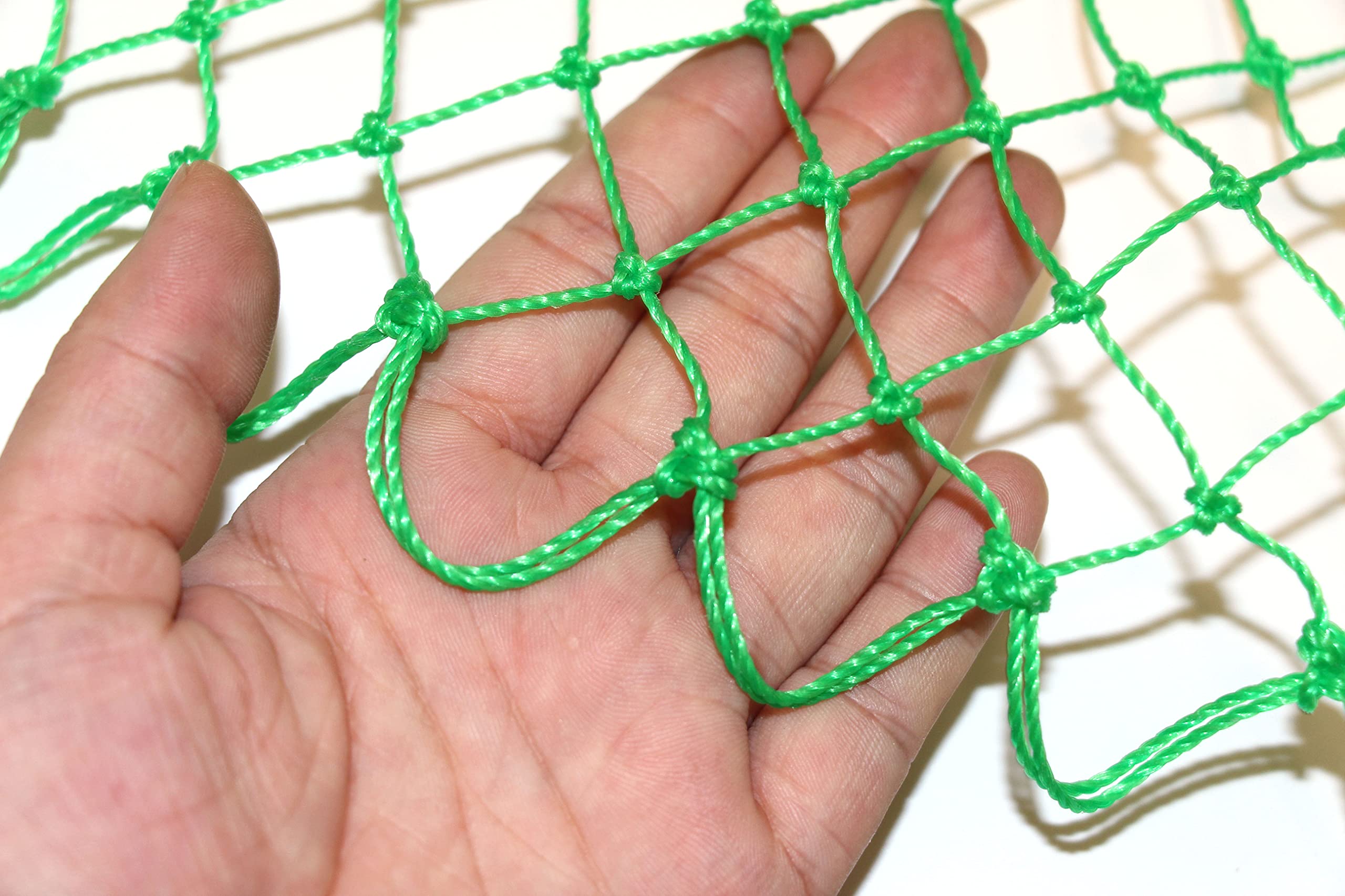 Laxygo Foldable Fishing Replacement Net Big Fishing Net Fishing Landing Net (Green, Dia. 25inch)