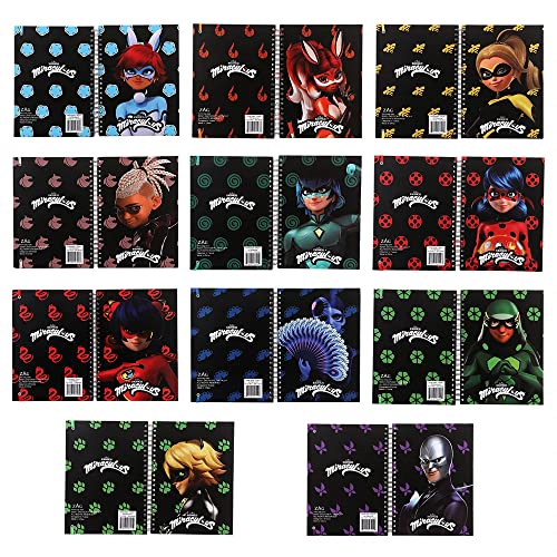 ZAG STORE - Miraculous Ladybug - Super Heroes Notebook Bunnyx A4