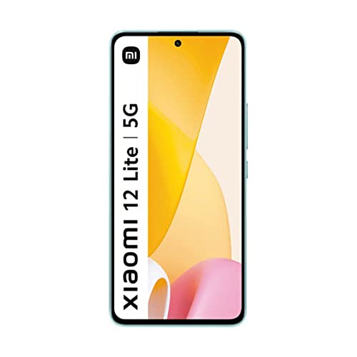 Xiaomi 12 Lite 5G + 4G LTE (128GB + 6GB) Global Version Unlocked 6.55" 108MP Triple Camera (Not for Verizon Boost At&T Cricket Straight) + (w/Fast Car Charger Bundle) (Lite Green)