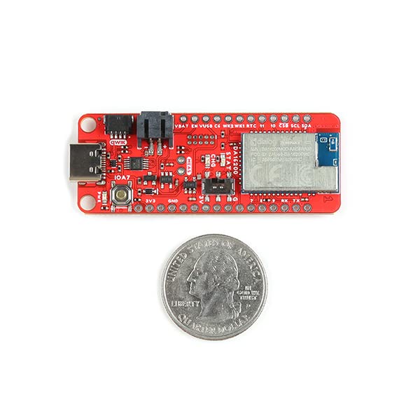 SparkFun Thing Plus - DA16200 Highly Integrated Ultra-Low Power WiFi System Feather-Compatible with Qwiic Connect System, Voltage: 3.3 Logic, Dimensions: 2.3" x 0.9"