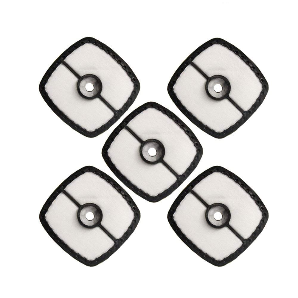 Set of 5 Pcs Air Filter for Echo SRM210 SRM225 HC150 Trimmer Blower Replace 13031054130, A226001410 - by AnRuiJiaDu