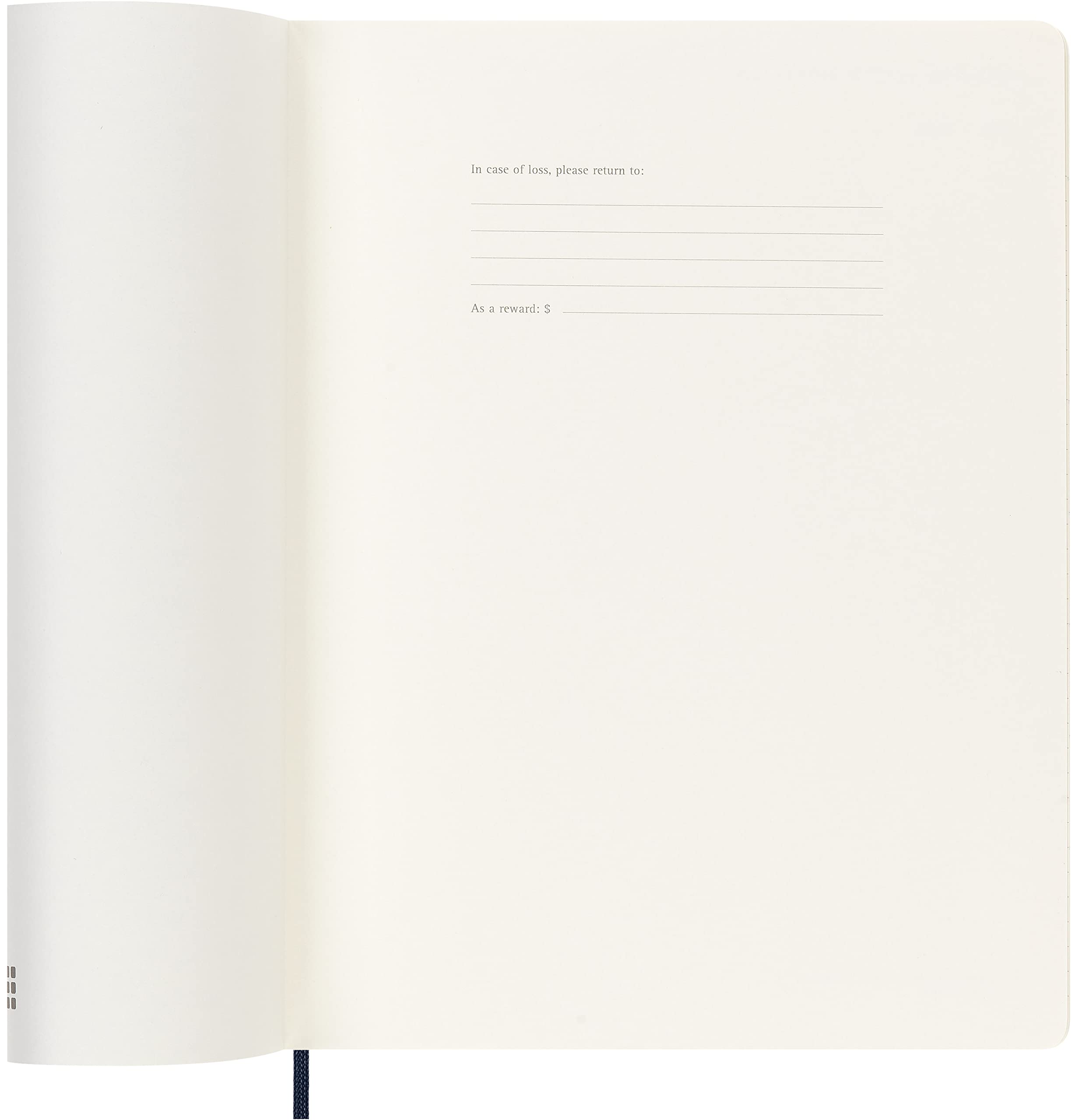 Moleskine Classic 12 Month 2023 Weekly Planner, Soft Cover, XL (7.5" x 9.75"), Sapphire Blue