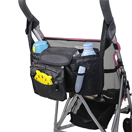 Stroller, Baby Stroller Bag Convenient Easy to Install Large Capacity Compartment Design for Mom for Outdoor