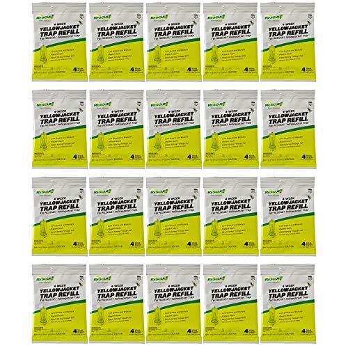 RESCUE! Yellowjacket Attractant â for RESCUE! Reusable Yellowjacket Traps â 4 Week Supply - 20 Pack