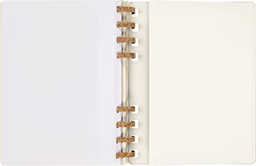 Moleskine Spiral 12 Month 2023 Academic Year Planner, Hard Cover, XL (7.5" x 9.75"), Oyster