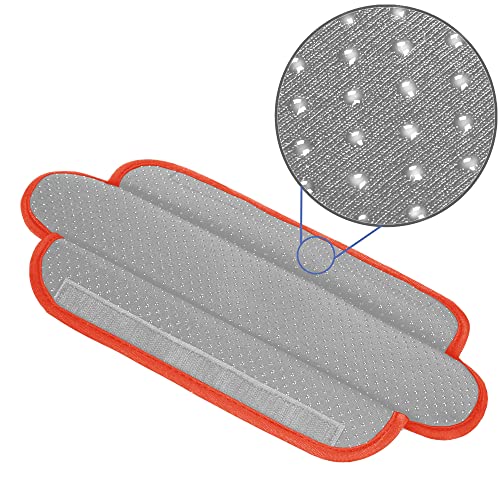 ZINZ Ultra Thick & Breathable Universal Shoulder Pad Cushion for Bag, Long & Comfort, Gray&Orange