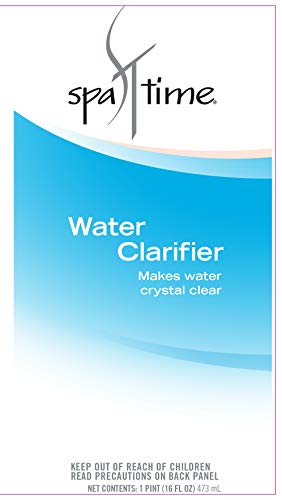 SPA TIME Water Clarifier for Spas and Hot Tubs, 1-Pint