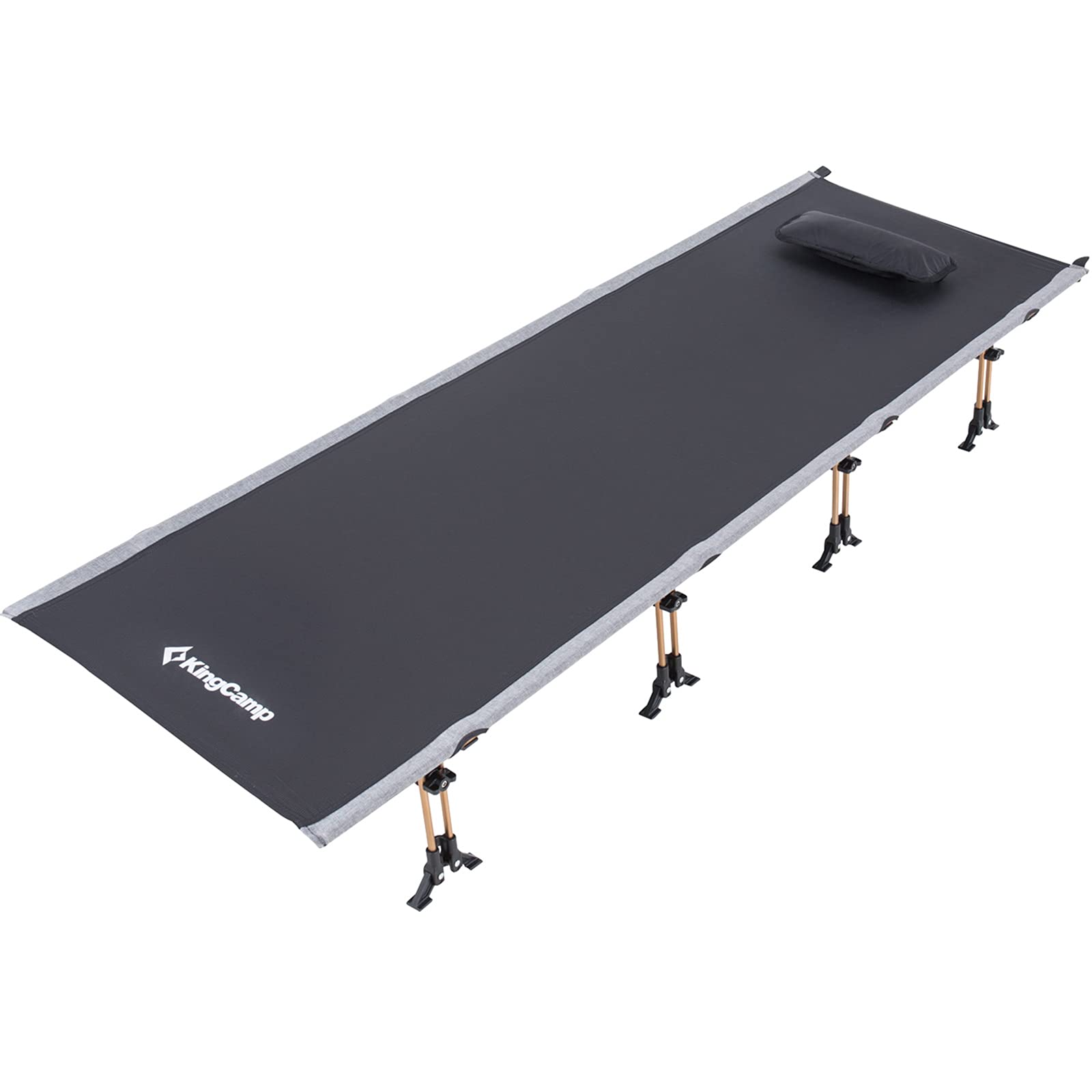 KingCamp Cots Ultralight Sleeping Cots Oversized Folding Camping Cots for Adults Extra Wide Sleeping Cots for Adults Portable Cot for Outdoors Travel Backpack Cot Foldable Camping Cots