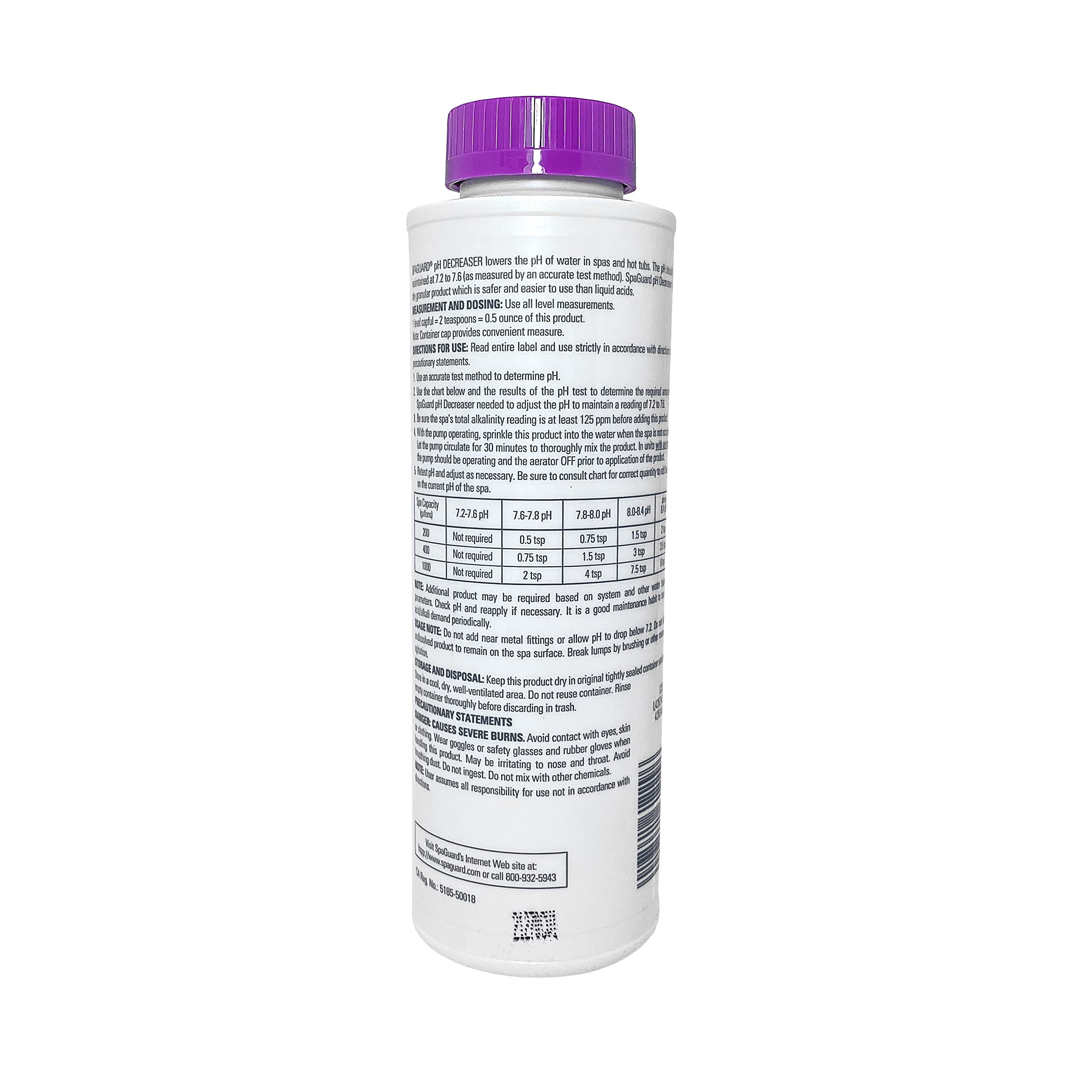 SpaGuard pH Decreaser (22 oz) (3)