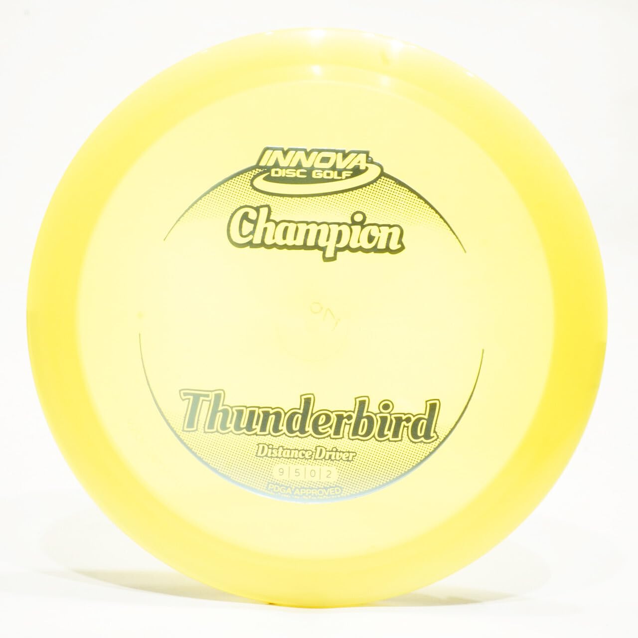 Innova Thunderbird (Champion) Driver Golf Disc, Pick Weight/Color [Stamp & Exact Color May Vary] Yellow 170-172 Grams
