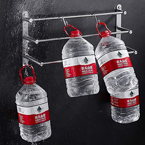 Towel Racks Towel Rack Simple Towel Shelf, Towel Shelf Towel Rack 304 Stainless Steel Towel Storage Holder Smooth Rounded Corner Wall Mounted Bath Towel Rail Bar for Bathroom Kitchen/80cm Bath Towel S