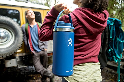Hydro Flask Oasis Water Jug - Stainless Steel & Vacuum Insulated - Leak Proof Cap - 128 oz, Black