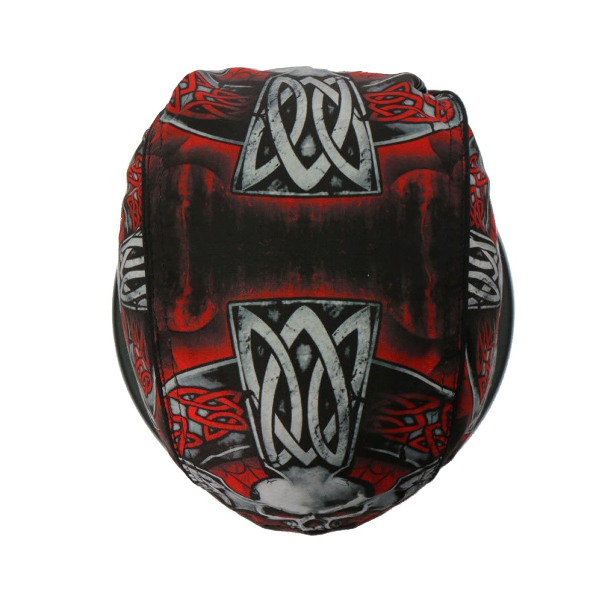Hot Leathers HWH1101 Celtic Cross Headwrap - One Size Fits Most Black