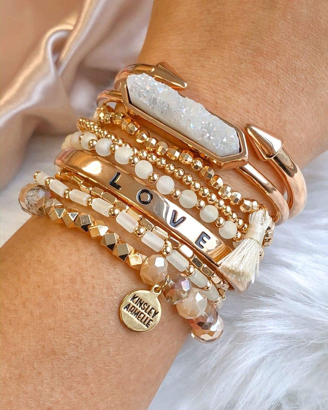 Kinsley Armelle Stacked Collection - Blair Bracelet Set