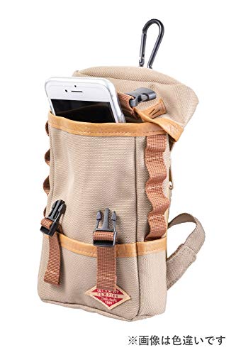 セトクラフト(Seto Craft) Setocraft Pass Pouch Backpack with Carabiner Hook for Commuter and Transportation Card Slot, Size: 4.9 x 1.4 x 7.1 inches (12.5 x 3.5