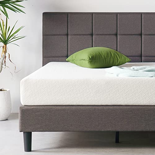 Zinus 8โ Green Tea ActivFresh(R) Memory Foam Mattress, Bed-in-a-Box with Compact WONDERBOX Packaging, CertiPUR-US(R) Certified, Twin,White