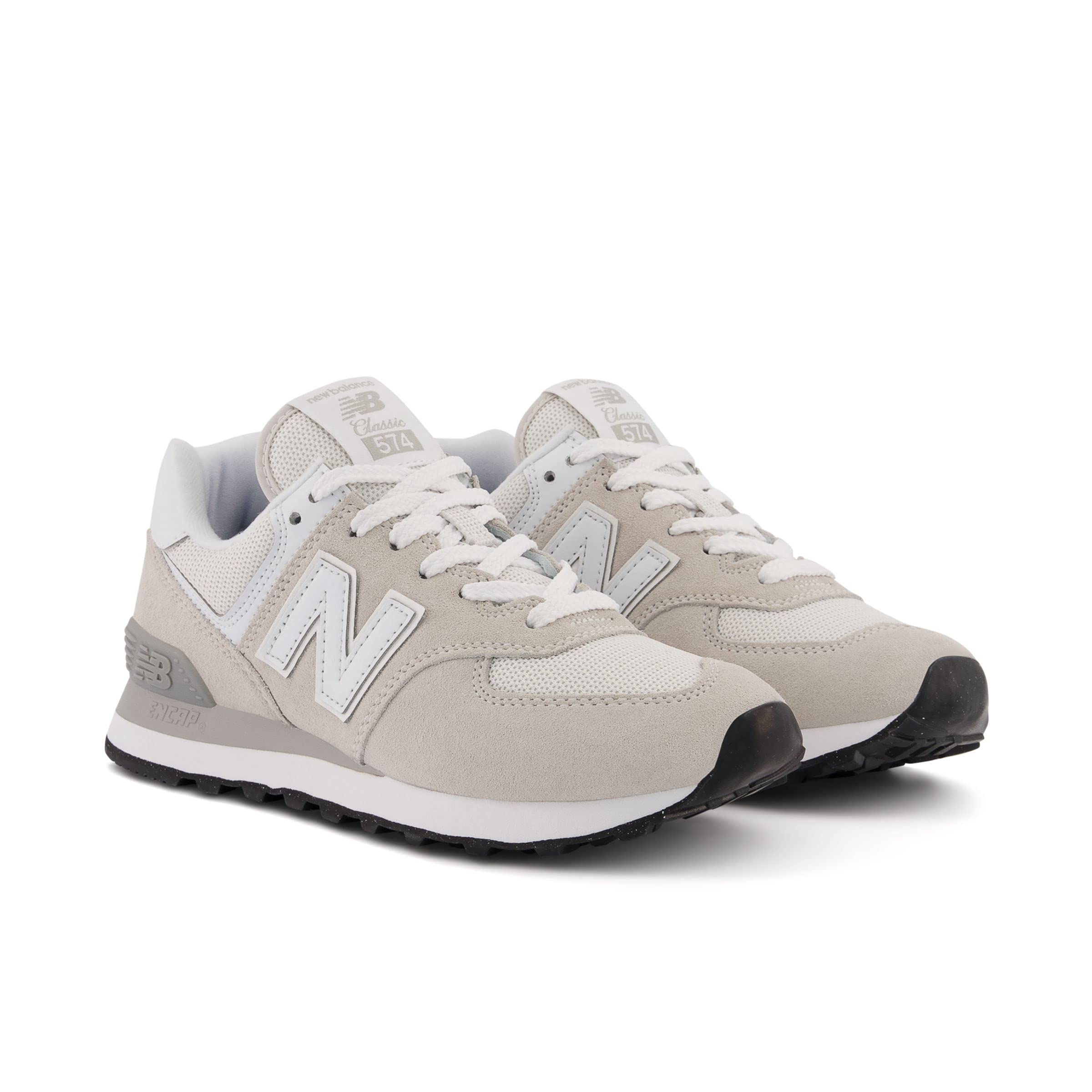 New Balance Women's 574 V2 Meets 90s Sneaker, Atlantic Blue/Sea Salt/Poppy, 12