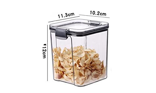 ZISOUQ Storage Box, snap-on Storage Tank, Grain Sealed Storage Tank, Household Kitchen Dry Goods Sealed Tank 950ml