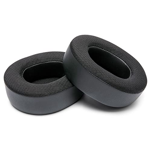 WC Freeze Nova Pro Wireless - Hybrid Fabric Cooling Gel Replacement Earpads for Steelseries Arctis Nova Pro Wireless by Wicked Cushions, Improved Durability, Thickness & Sound Isolation | Black