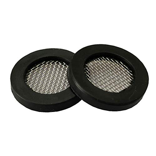 Shower Head Washers,Shower Head Gasket,(6 Pack) Stainless Steel Wire mesh - Fits Hand held Hoses and Some Shower Heads (S)