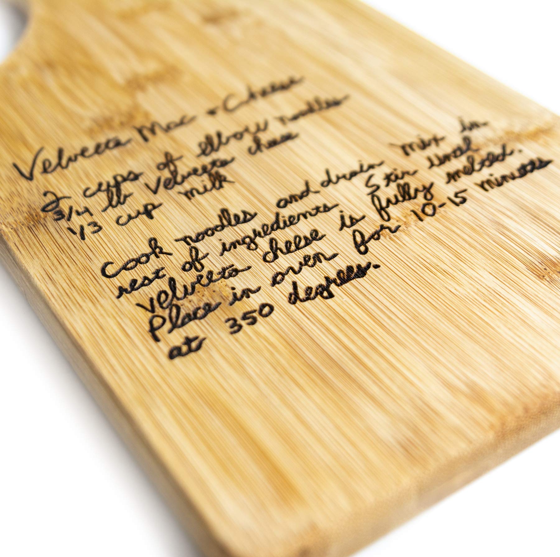 Recipe Cutting Board - Engraved Gifts for Women - Handwritten Recipe Cutting Board - Christmas Day Gift For Mom
