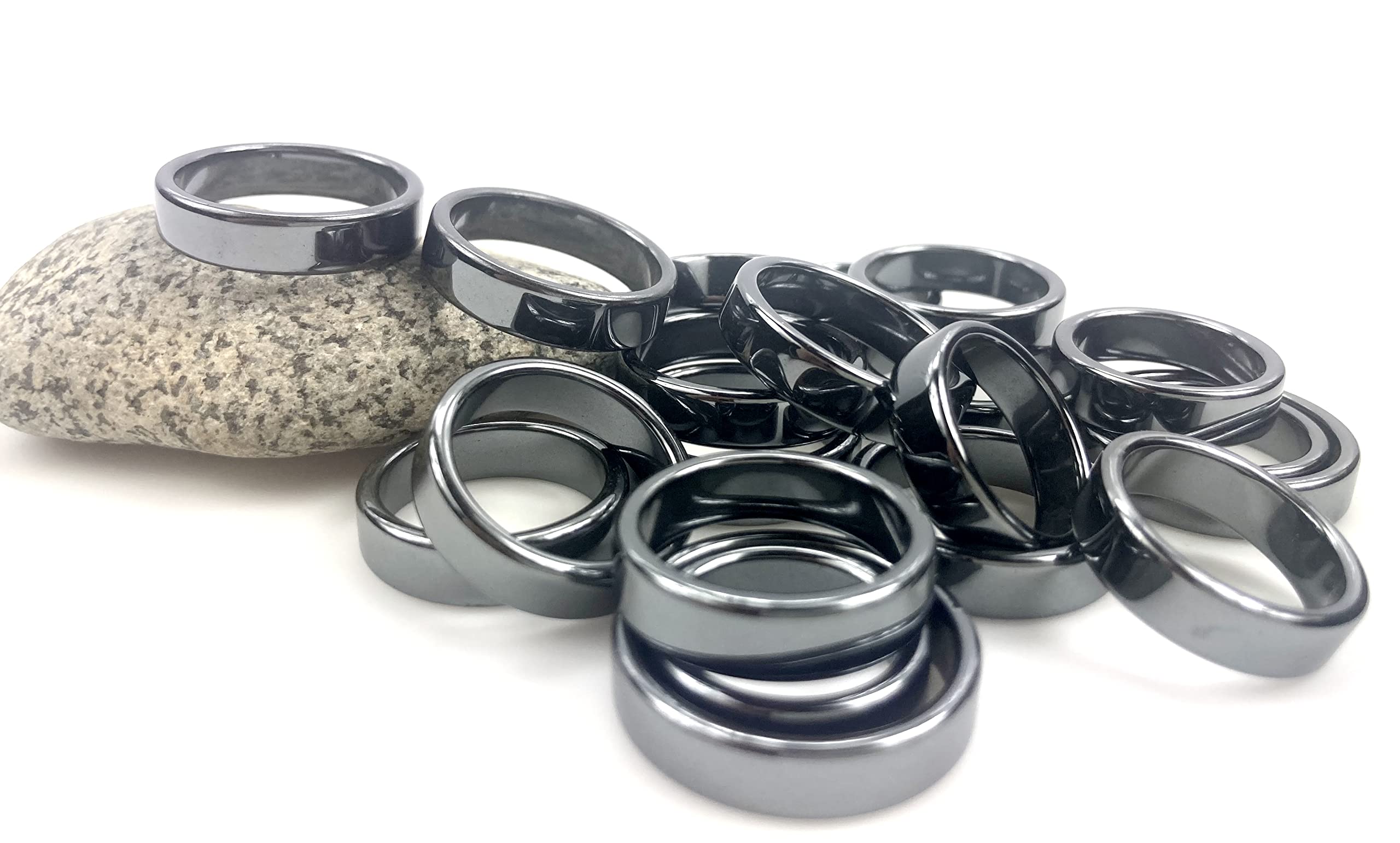 Hematite Rings (20/bag)